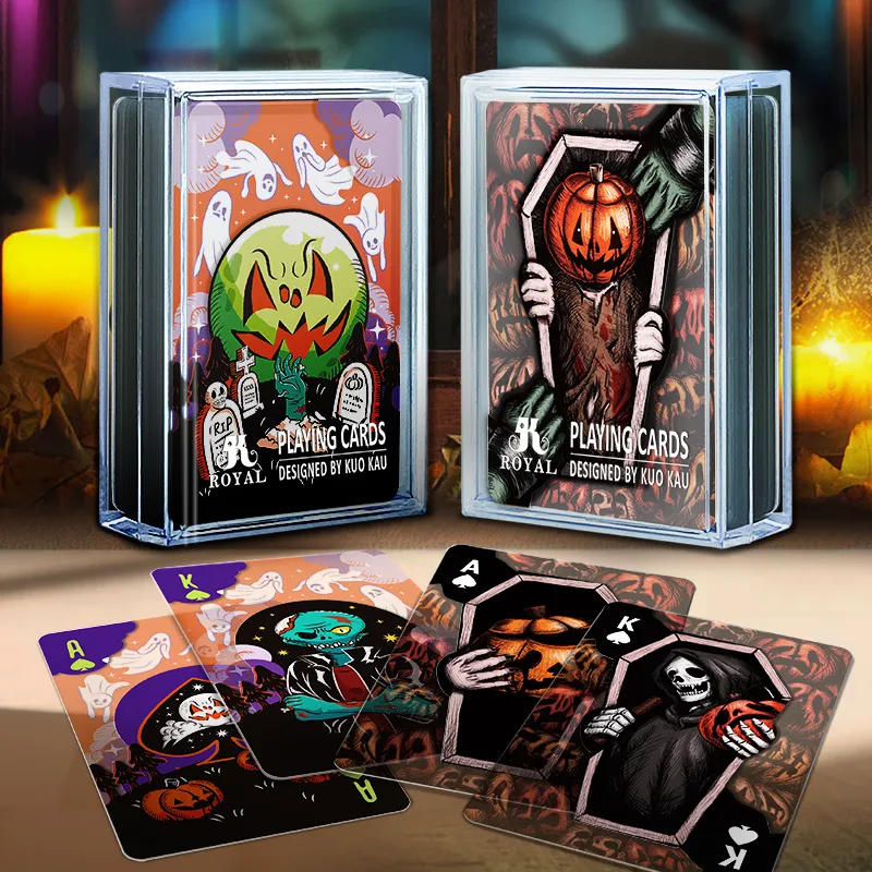 Stunning Halloween Special Edition Transparent Playing Cards! - Kuo Kau ...