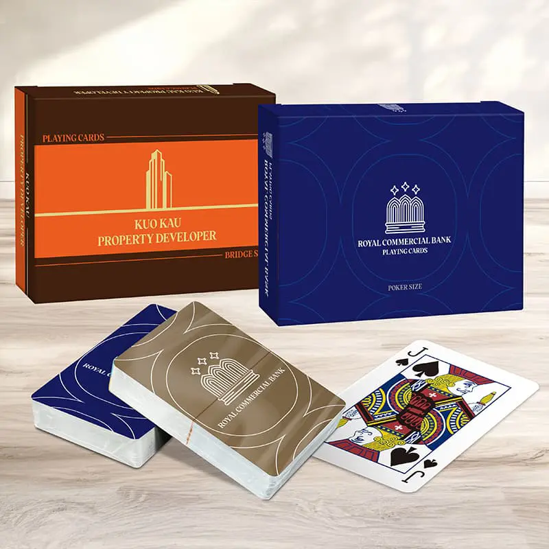Custom Playing Cards - 310gsm linen paper into tuck box - Skin Care