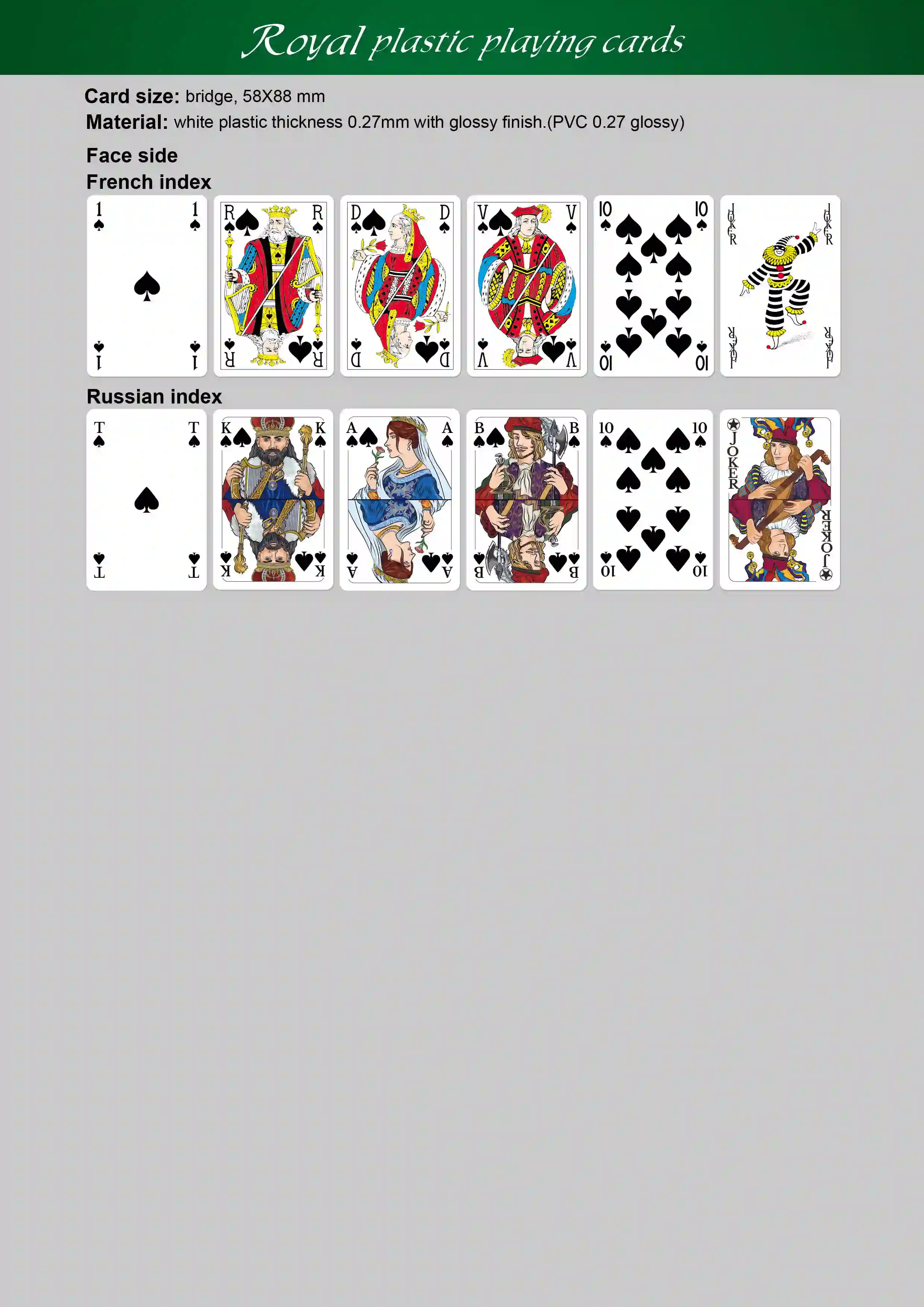 Playing Cards Manufacturer in Taiwan
